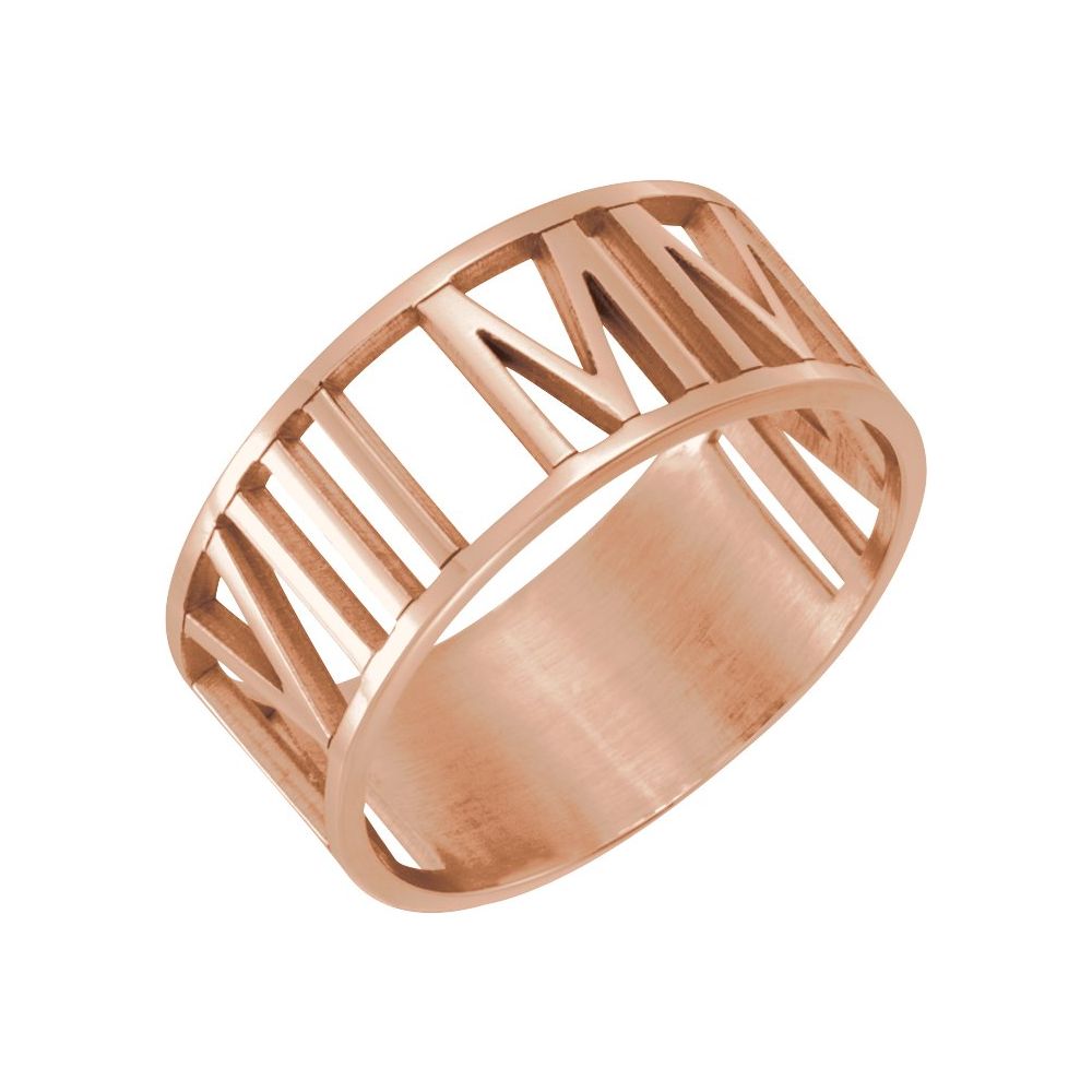 Rachel Roman Numeral Ring – RedefiningDiamonds